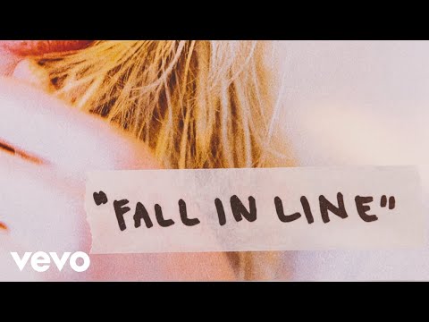 Christina Aguilera - Fall In Line (Lyric Video) ft. Demi Lovato