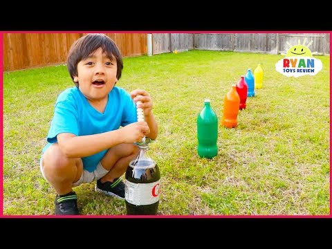 Top 10 Science Experiments you can do at home for kids with Ryan ...