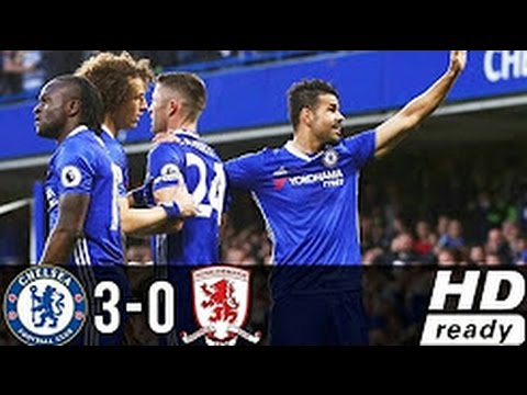 Chelsea vs Middlesbrough 3-0 All Goals Full HD Extended Highlights 08 ...