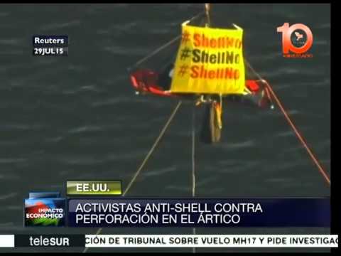 Activistas Anti-Shell rechazan perforación