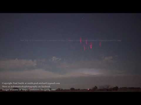 Red Sprite compilation October 6th 2017