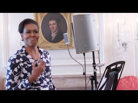 Michelle Obama baila rap