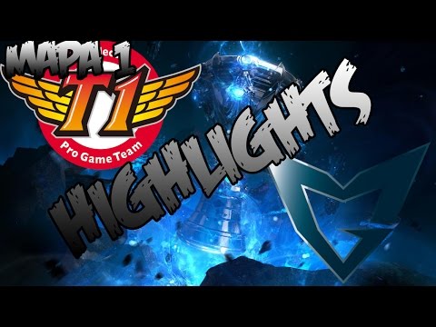 Resumen SKT T1 vs SSG Mapa 1 Final Mundial Lol 2016