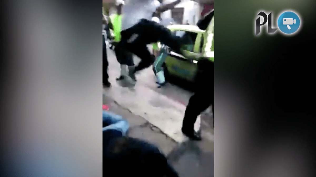 Trifulca en Centro Histórico