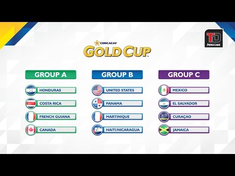 Definen grupos de la Copa Oro