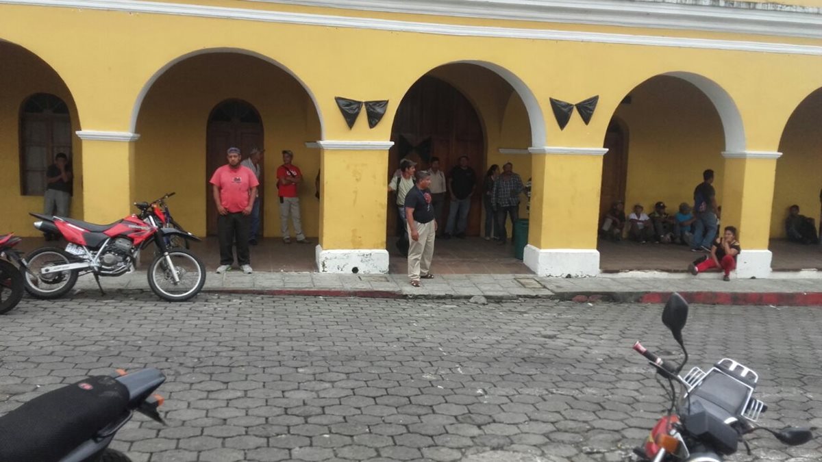 Ocupan Municipalidad de Patulul