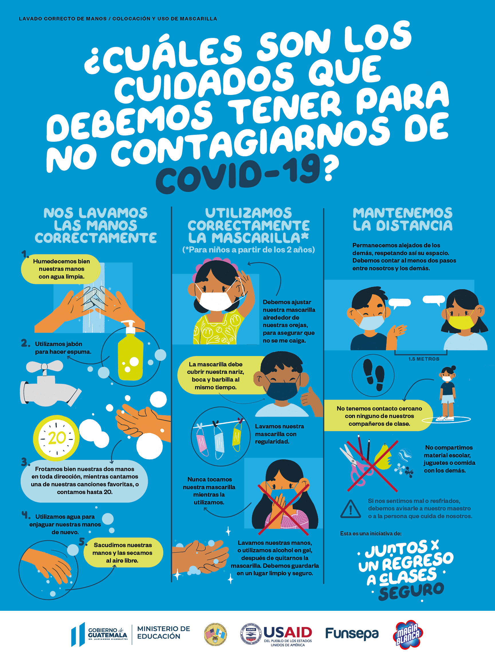 "Juntos por un regreso a clases seguro" busca prevenir contagios en ...