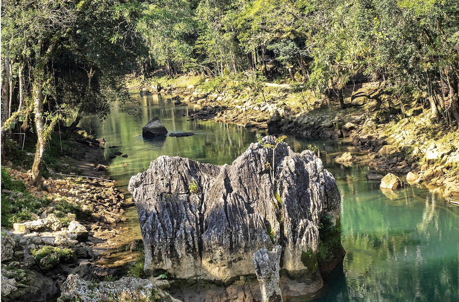 Río Cahabón, una maravilla natural que se debe preservar