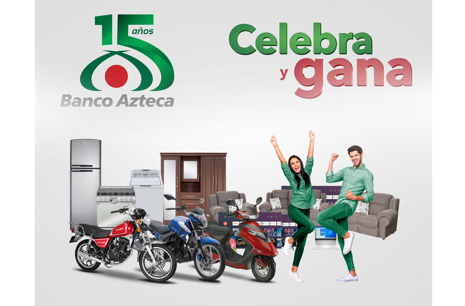 Banco Azteca celebra 15 años en Guatemala