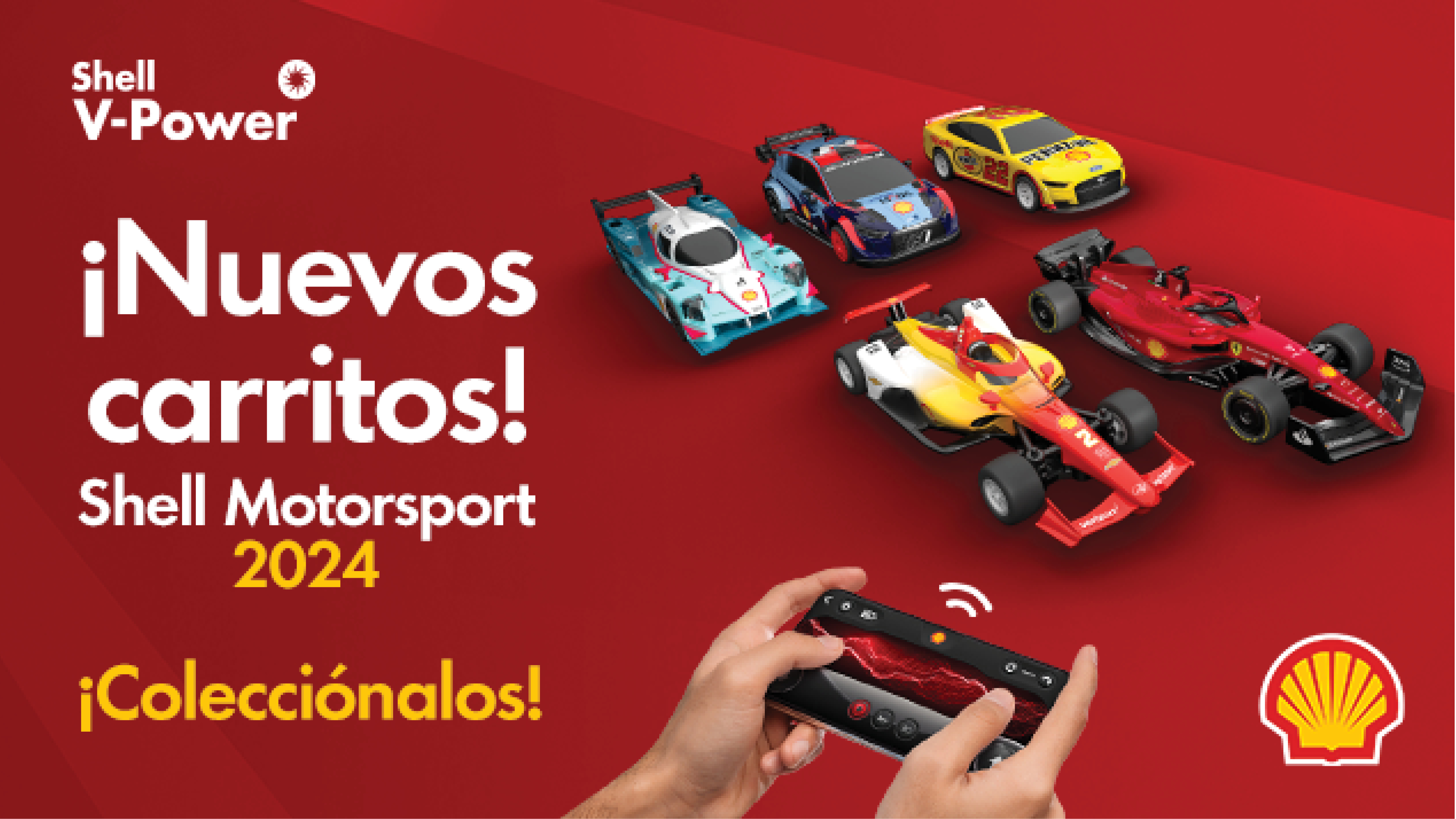 Colecciona los nuevos modelos Shell Motorsport 2024 y disfruta la ...