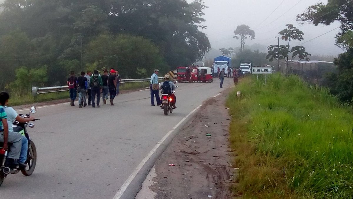 Protestas en la Franja Transversal del Norte