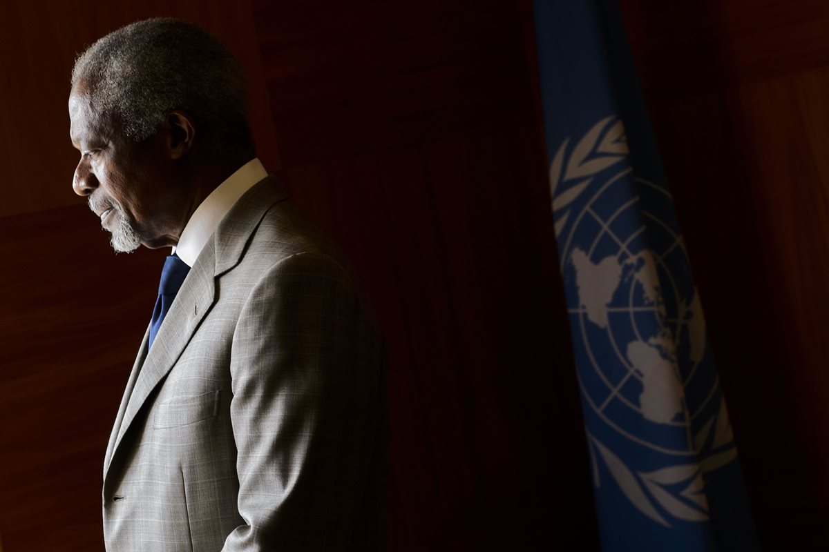 Kofi Annan estuvo en Guatemala hace 20 años – Prensa Libre