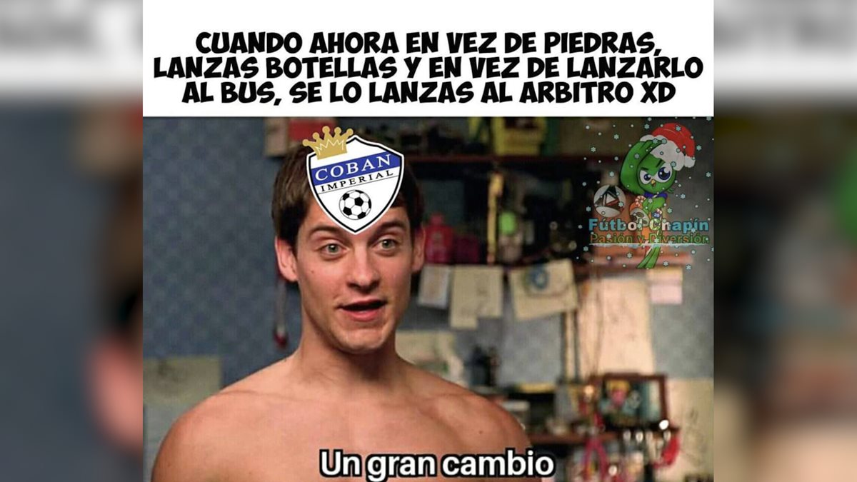 Los memes del bochornoso desenlace en la ida de semifinales entre Cobán ...