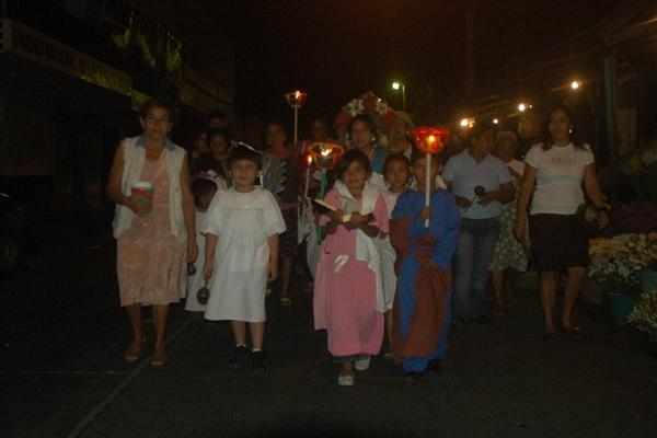 Empieza recorrido de posadas en Escuintla