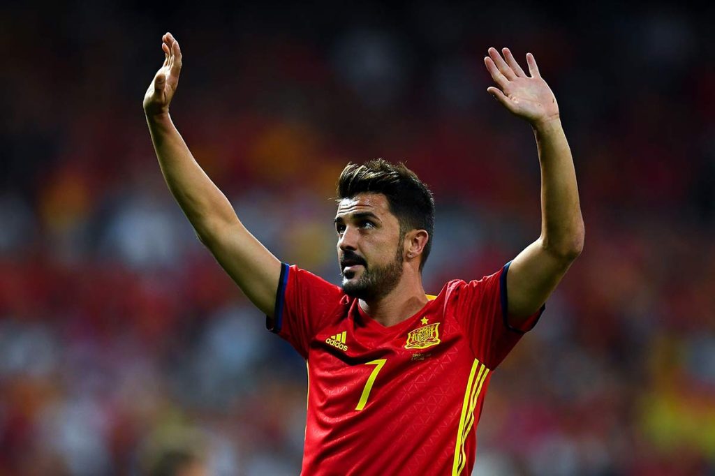 David Villa: “Trabajaré duro para ser parte del Mundial de Rusia ...