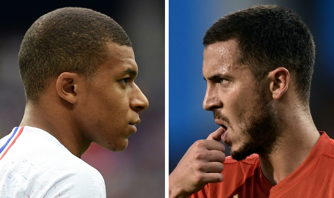Mbappé y Hazard, dos genios que se enfrentarán por un pase a la final