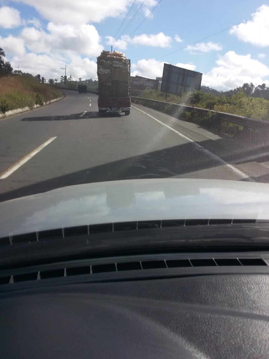 Picop con sobrecarga