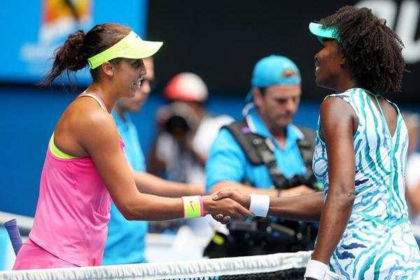 La joven Madison Keys vence a Venus Williams en Abierto de Australia