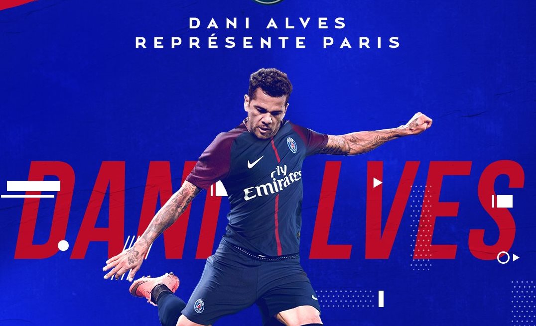 Dani Alves es nuevo jugador del PSG