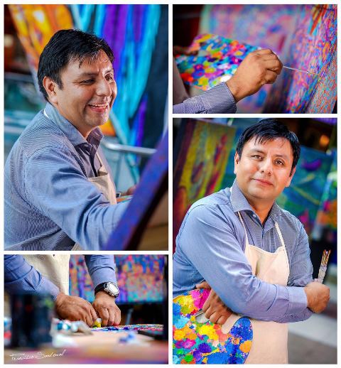 Isel Suñiga donará a Miss Universo una obra de arte del pintor Enrique Cay