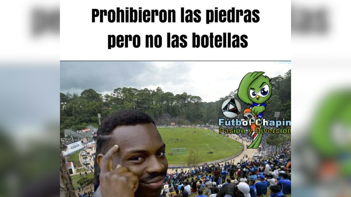 Los memes del bochornoso desenlace en la ida de semifinales entre Cobán ...