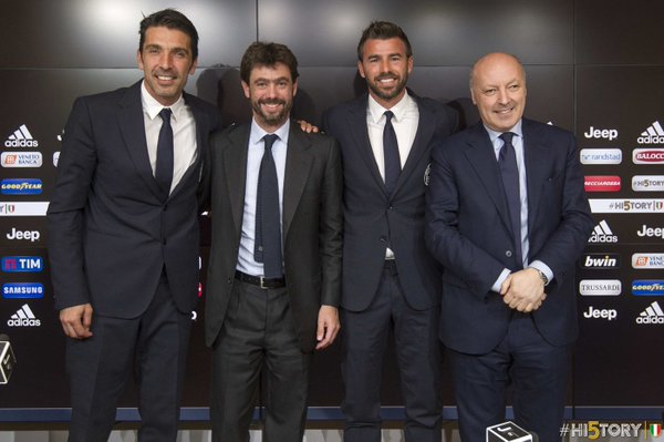 Buffon y Barzagli renuevan sus contratos con Juventus hasta 2018