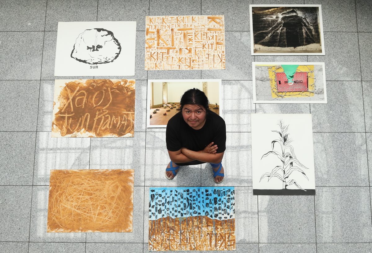 Comalapense Édgar Calel expondrá sus pinturas en Brasil