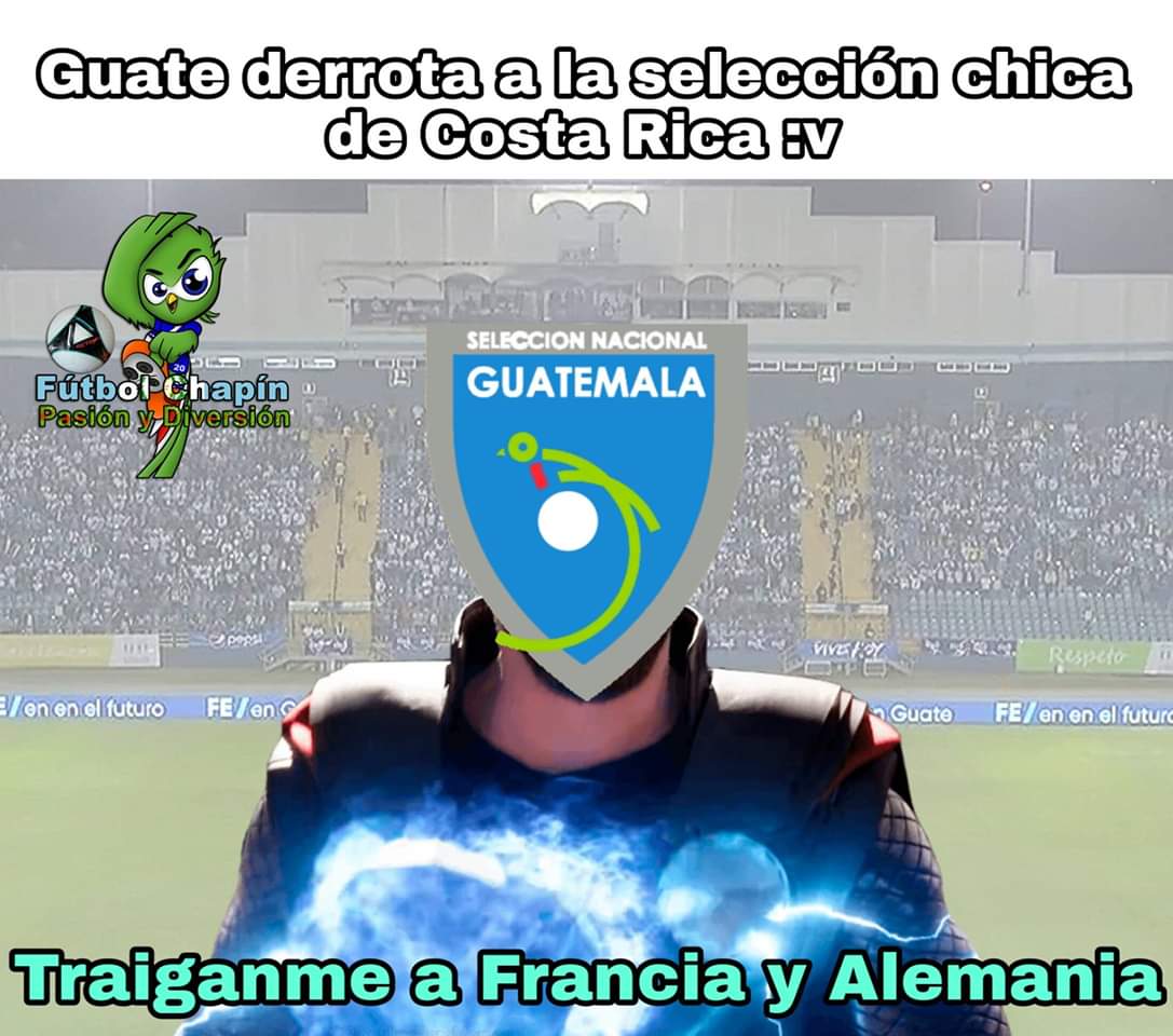 Estos son los memes del Guatemala 1-0 Costa Rica