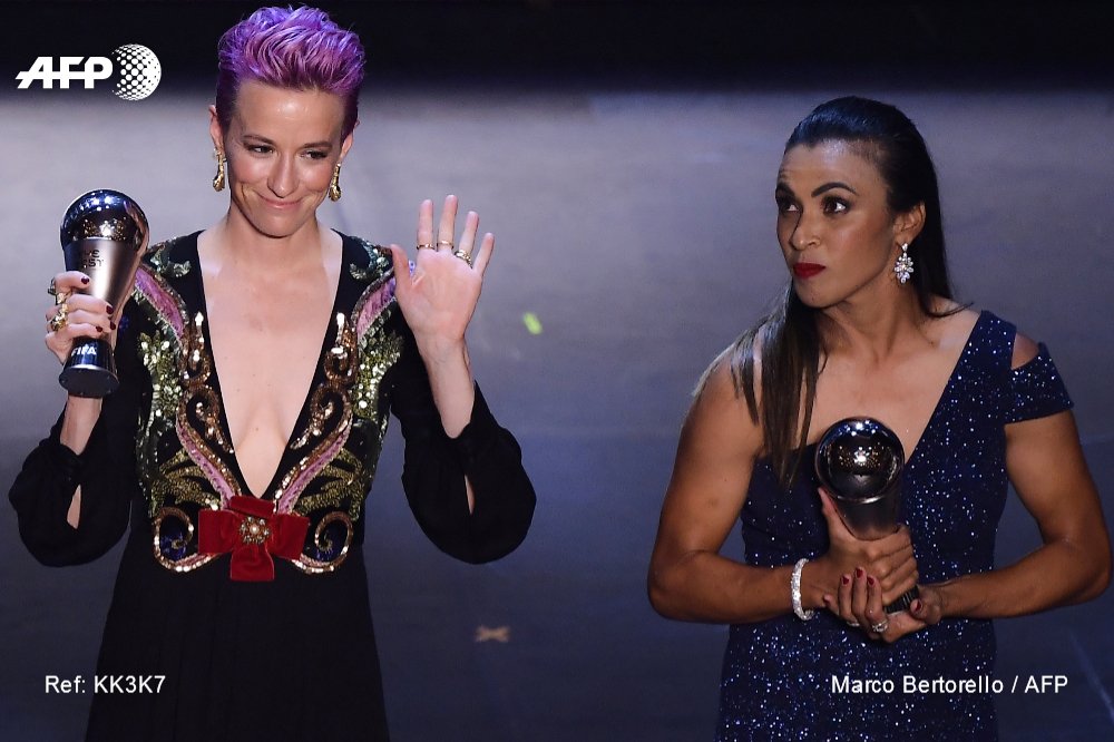Megan Rapinoe gana el premio The Best de la FIFA a la mejor jugadora ...