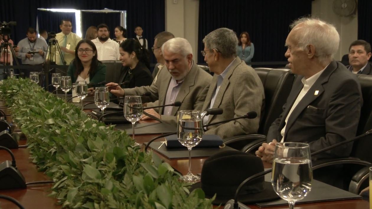 Presentan Gabinete de Seguridad de Giammattei en El Salvador sin ...