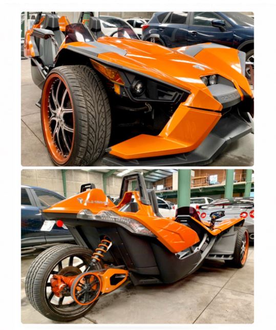 Estos son los vehículos lujosos del narco que pasaron a poder del Estado