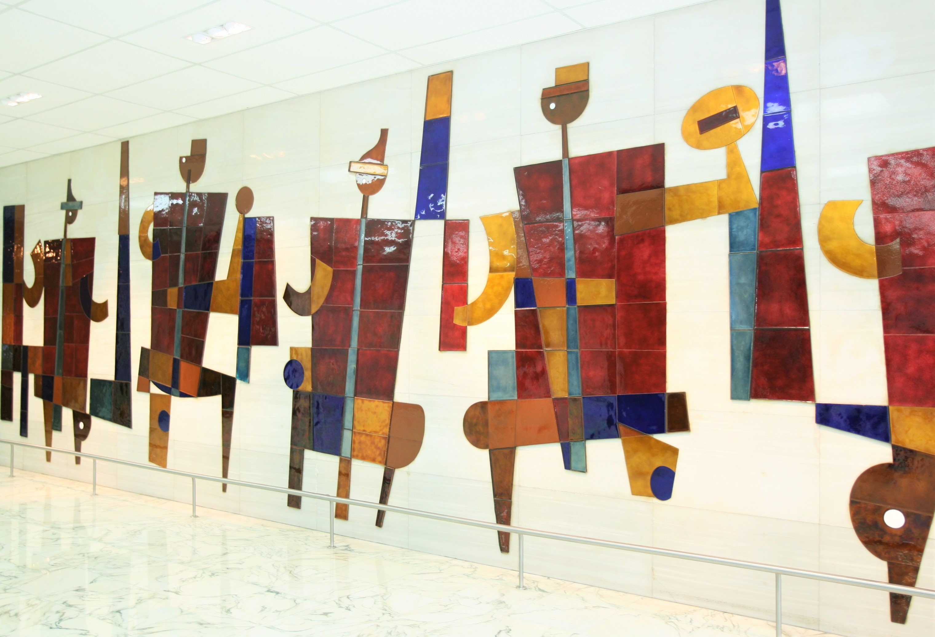 Una exposición del artista Carlos Mérida exhibe piezas de momentos ...