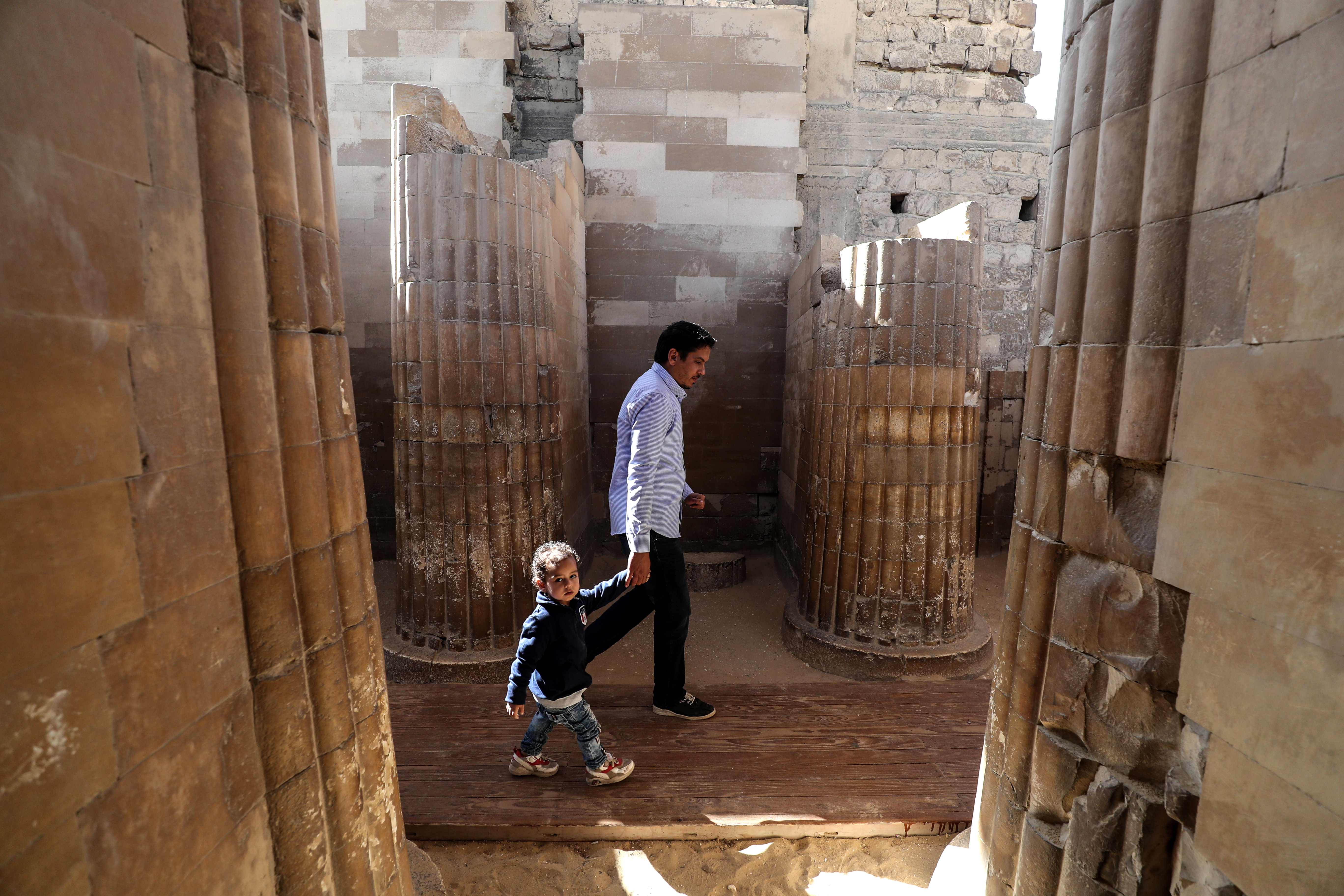 Fotogalería: pirámide del faraón Zoser, la más antigua de Egipto, es ...