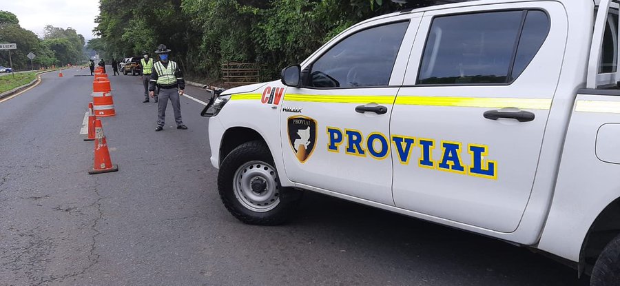 Provial hace operativos para que se cumpla la no circulación de vehículos