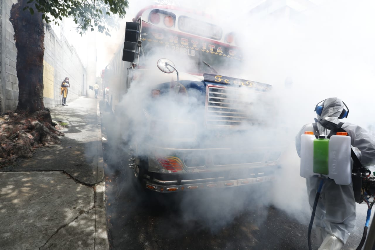 Verifican medidas de seguridad en buses extraurbanos