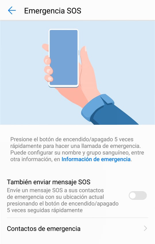 Qué son y cómo configurar los mensajes SOS en el celular