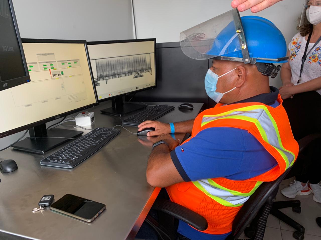 Así son los equipos de rayos X para inspeccionar contenedores que se ...