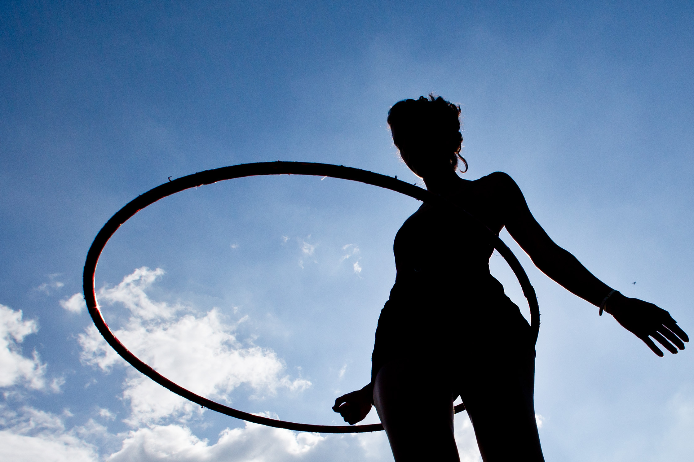 Cómo usar el hula-hula o hula hoop