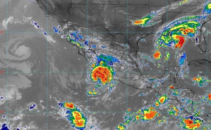 México en alerta por formación de la tormenta tropical Olaf