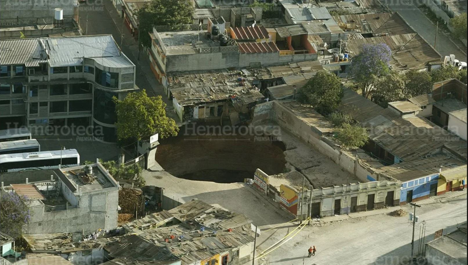 Los hundimientos que han puesto en vilo a miles de guatemaltecos en la ...