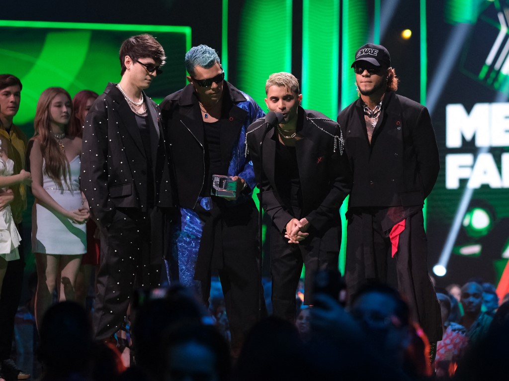 CNCO y el sorpresivo anuncio de su separación durante la gala de los ...