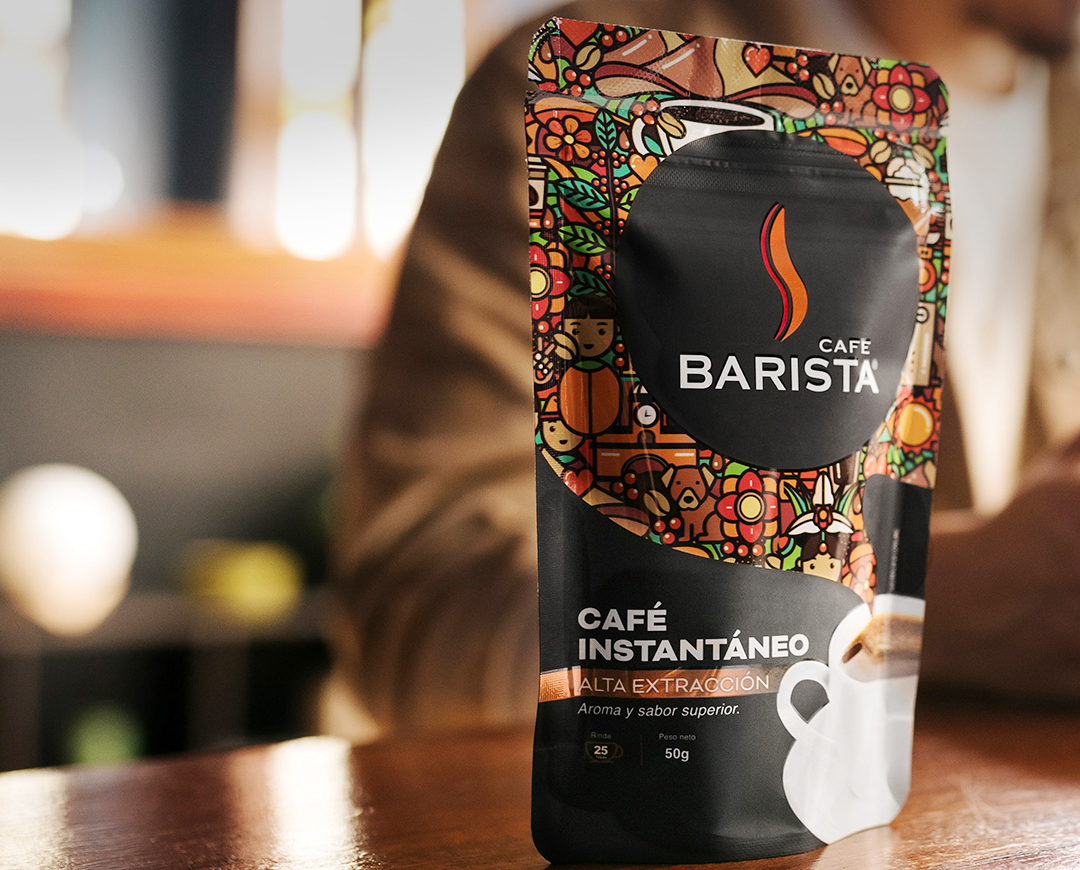 Café instantáneo que conserva el aroma y sabor de un recién tostado