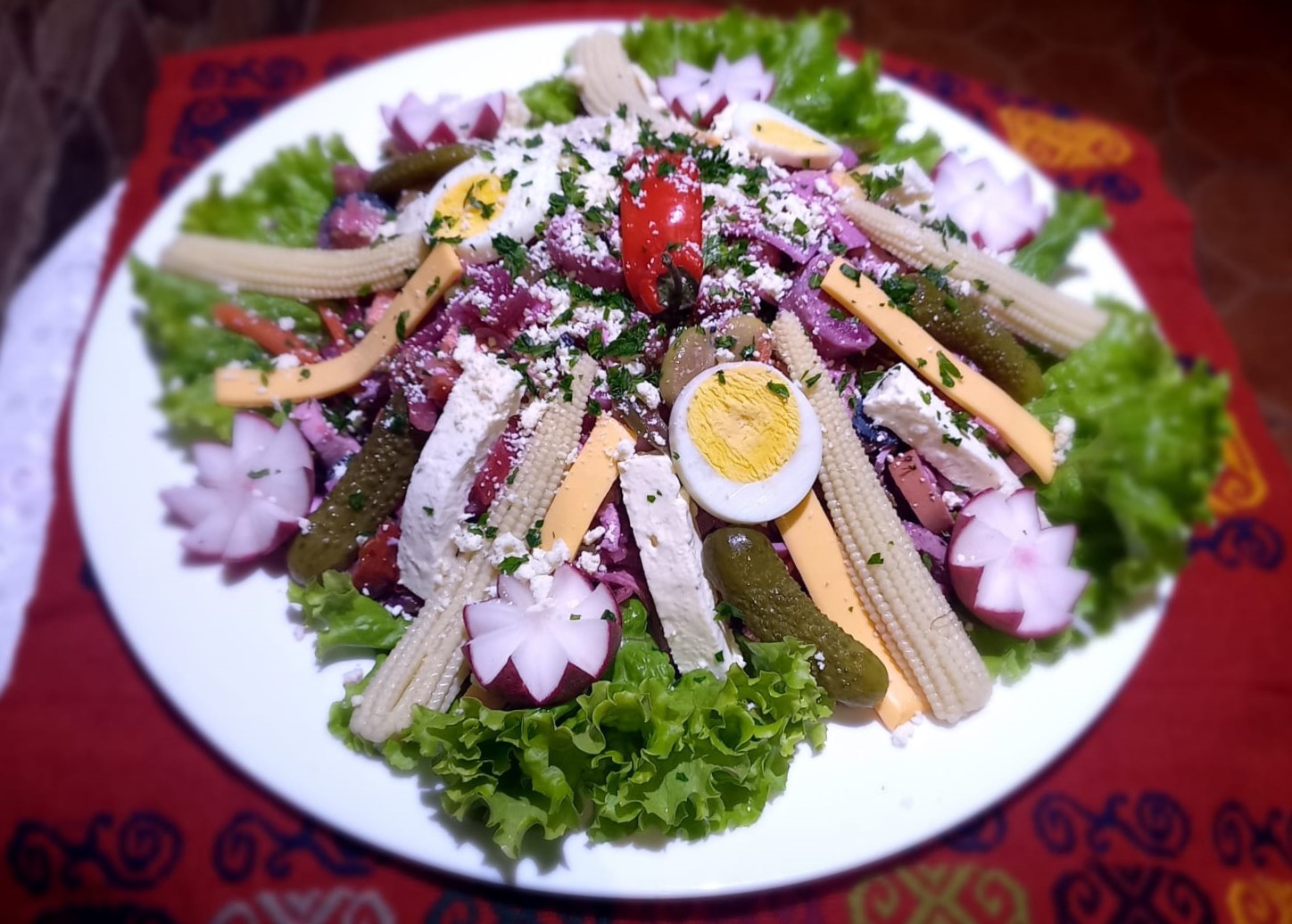 Origen del fiambre guatemalteco y su receta