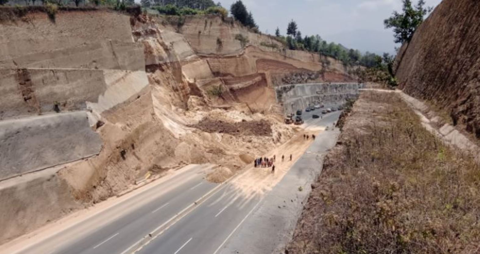 Libramiento de Chimaltenango: “Megaobra” suma unos 22 derrumbes y deslaves