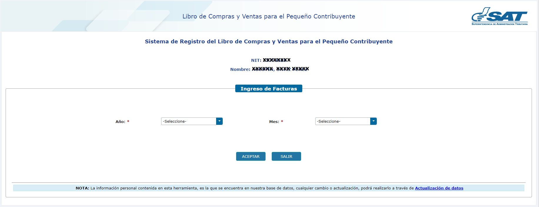 Cómo llenar el libro electrónico tributario de la SAT
