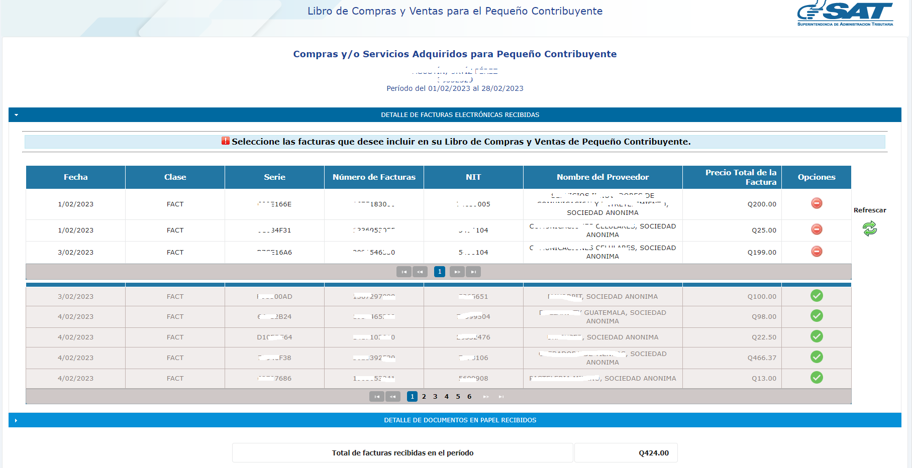 Cómo llenar el libro electrónico tributario de la SAT