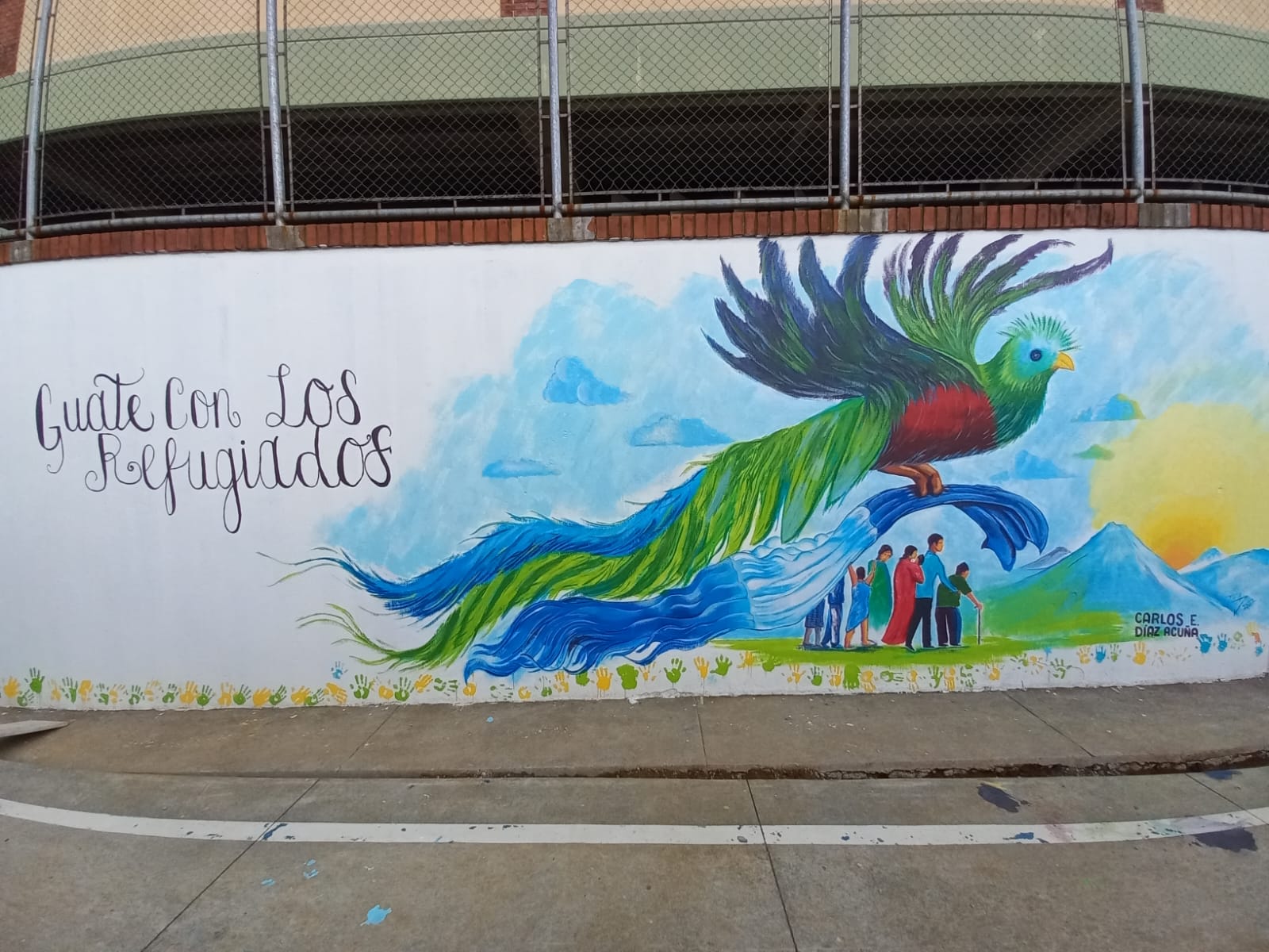 Arte urbano y grafiti en Guatemala: Horas bajo el sol, andamios y ...