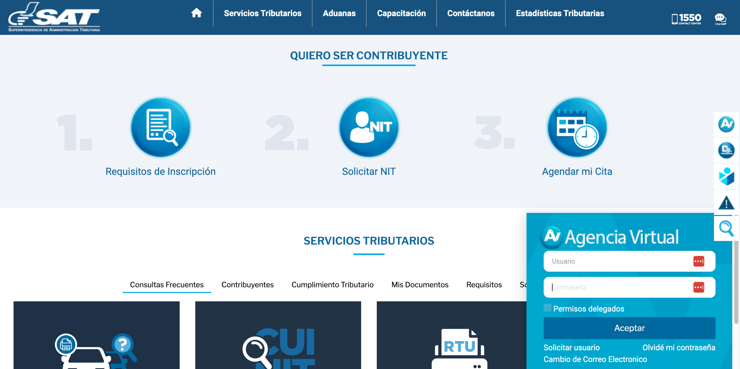 Agencia Virtual de la SAT en Guatemala: Cómo funciona, cómo se crea y para qué sirve