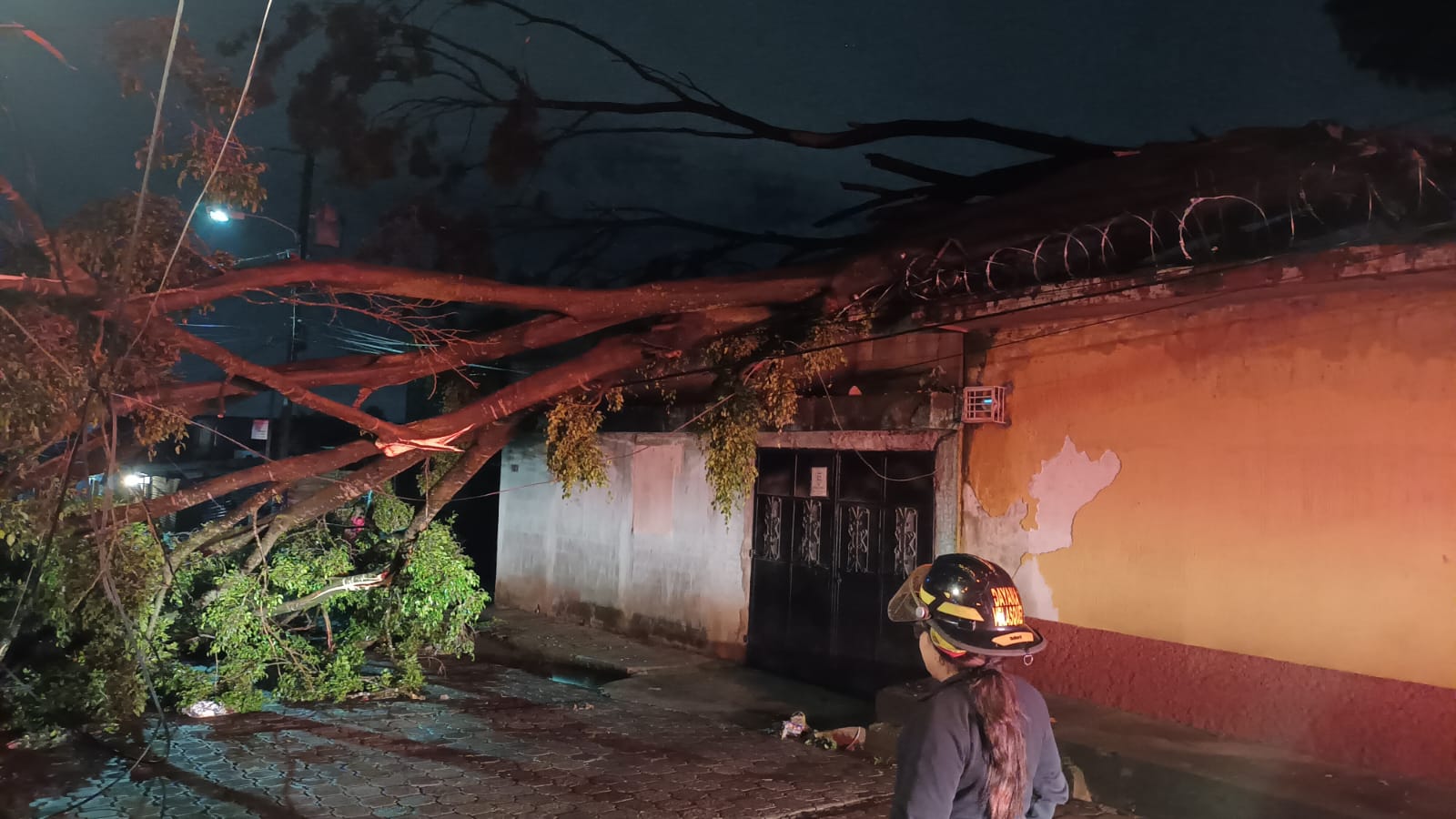 Imágenes: estragos por torrenciales lluvias en varios sectores del país