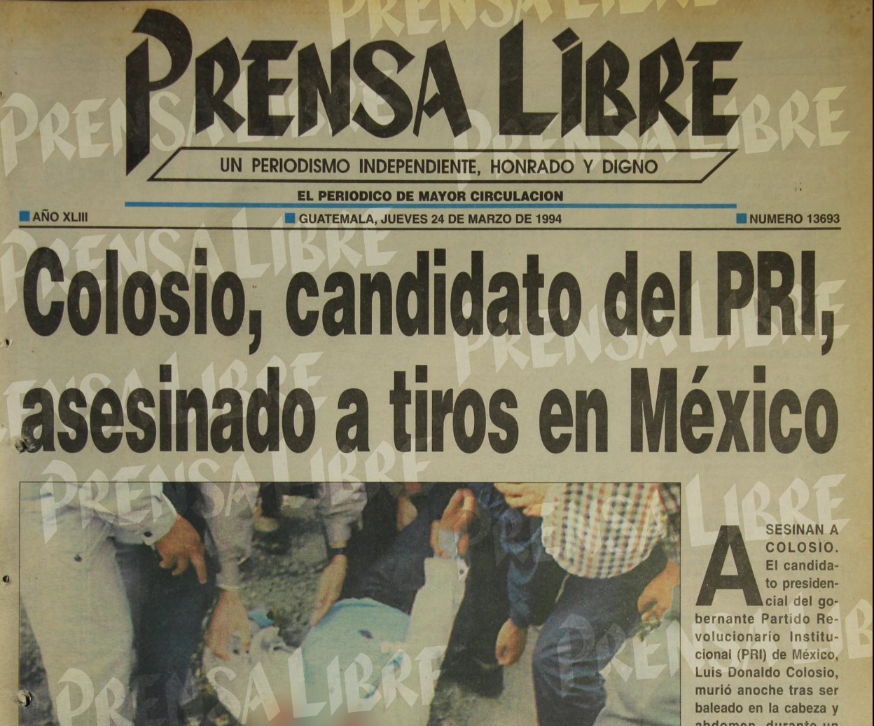 ¿Quién era Luis Donaldo Colosio, el político mexicano asesinado en ...